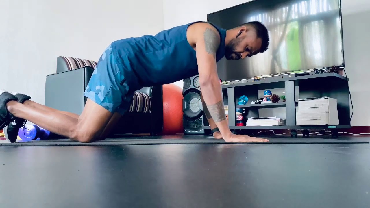 Beginner Push Up (Knees Down) - YouTube