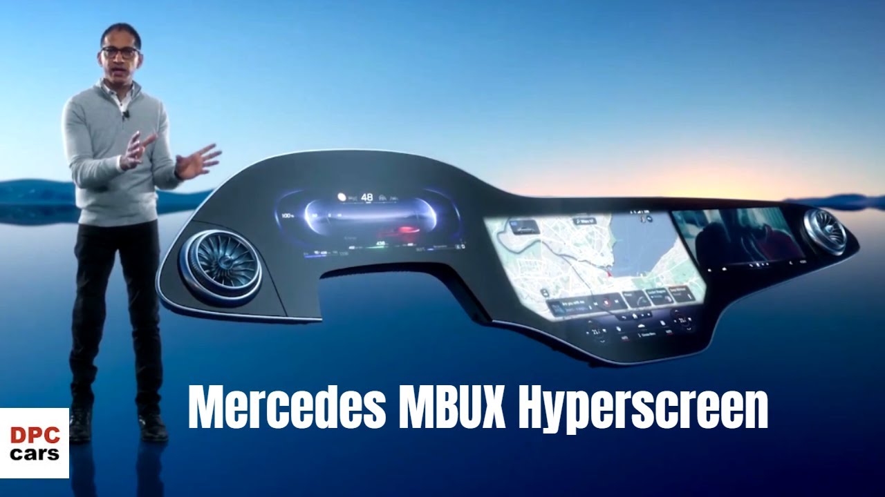 Mercedes MBUX Hyperscreen - YouTube