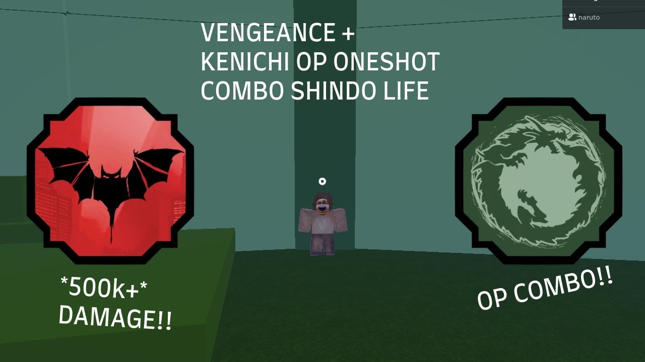 VENGEANCE + KENICHI OP ONESHOT COMBO | Shindo Life Roblox - YouTube