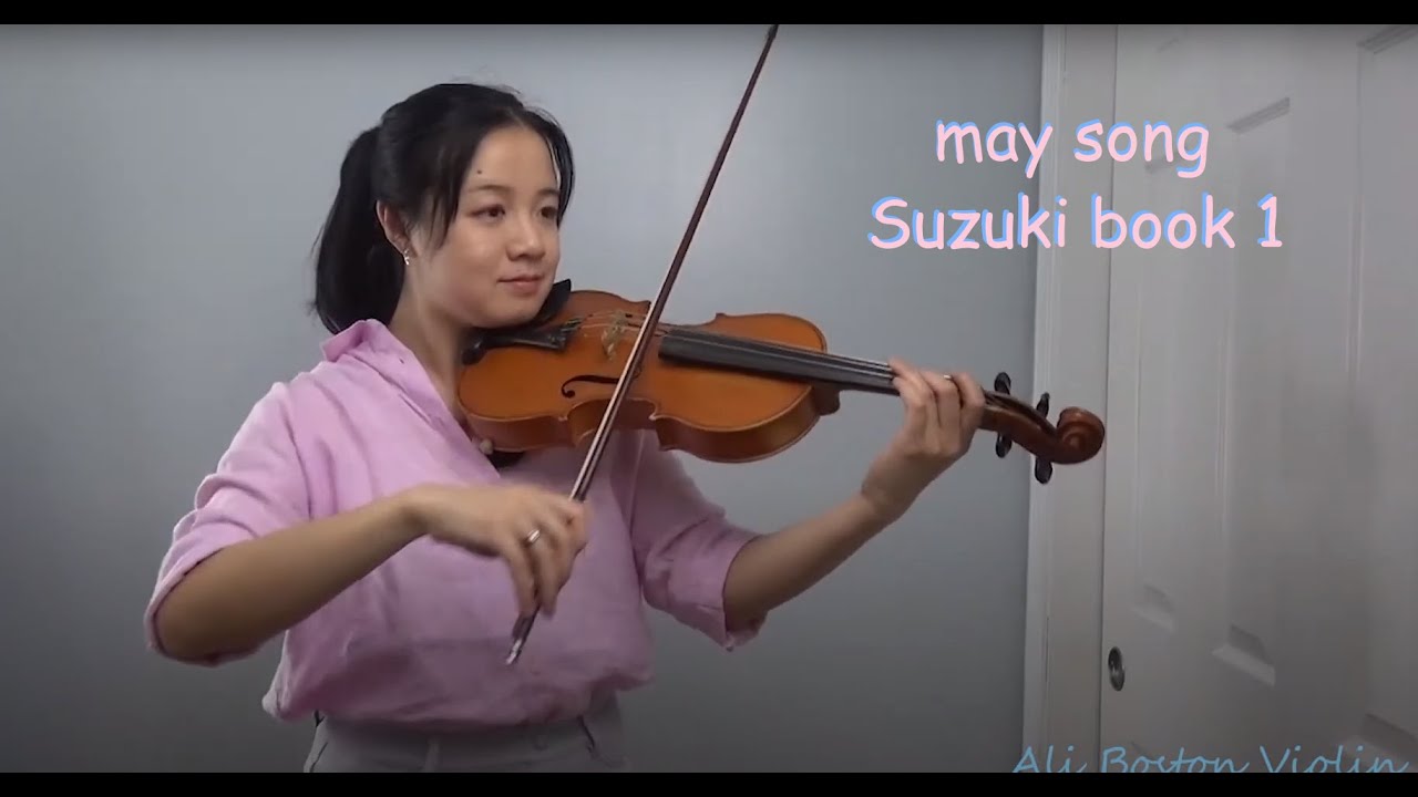 6. May song - Suzuki book 1 - YouTube