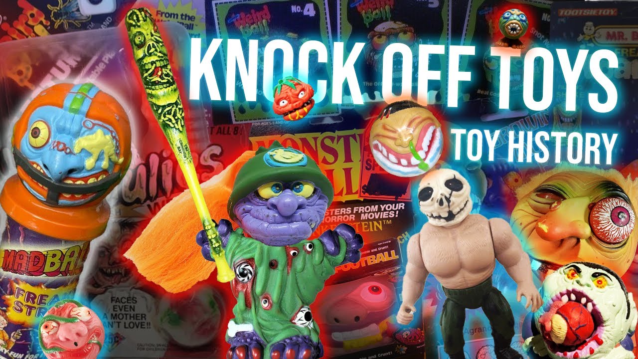 MADBALLS KNOCK OFF TOYS - Weird Balls, Creepy Bods, Blurp Balls, Spit ...