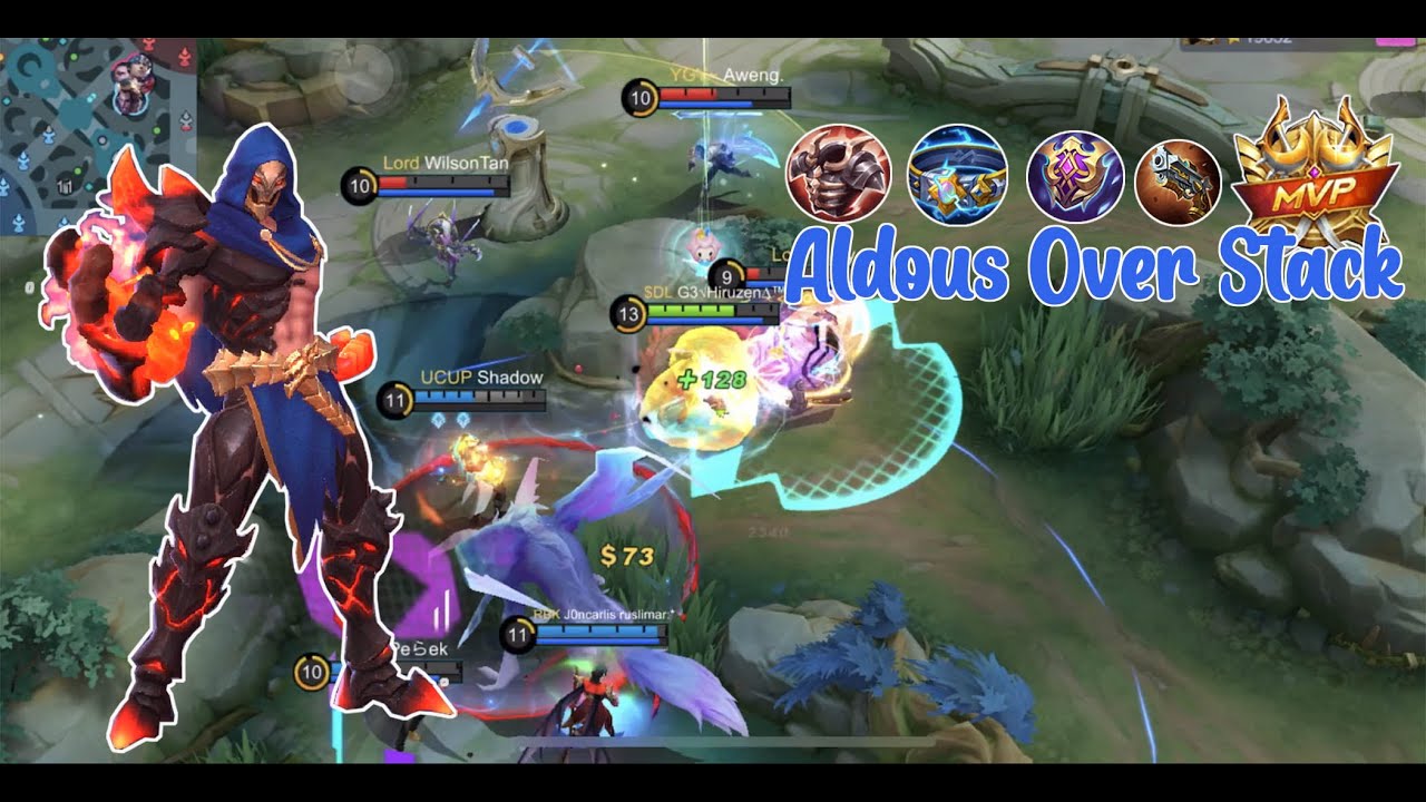 Aldous Over Stack 500 - Mobile legends - YouTube