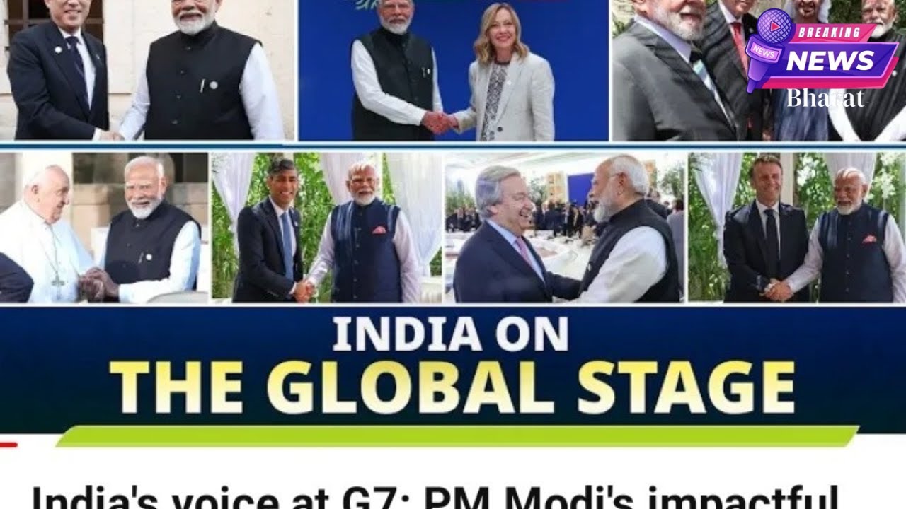 India's voice at G7: PM Modi's Impactful visit to Italy - YouTube
