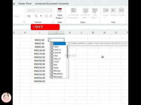 Excel - Reformat Data Cell Using Formula - YouTube