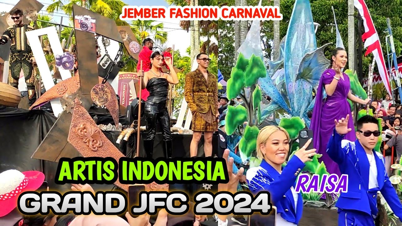 JFC 2024" Inilah deretan artis indonesia mengikuti Jember Fashion ...