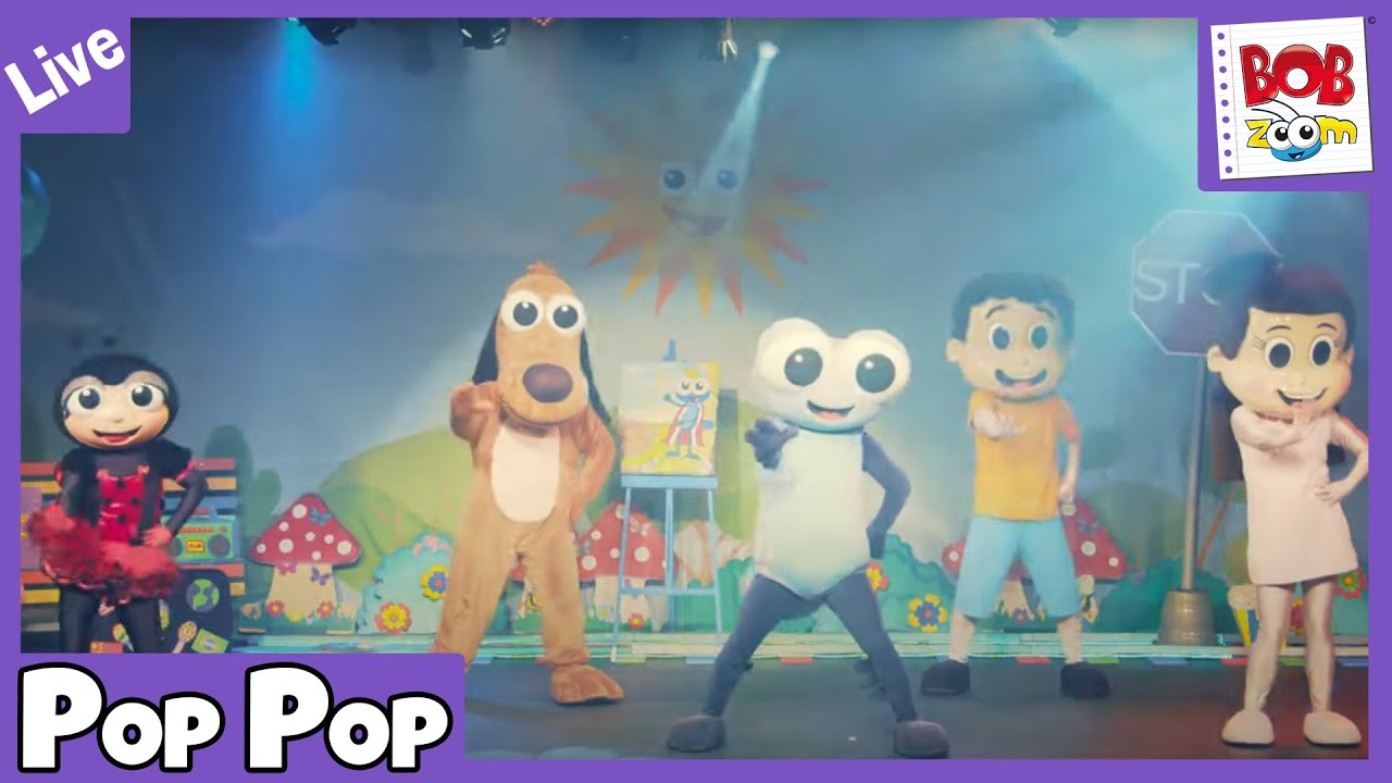 LIVE - Pop Pop l Bob Zoom l Vídeo Infantil Musical Oficial - YouTube