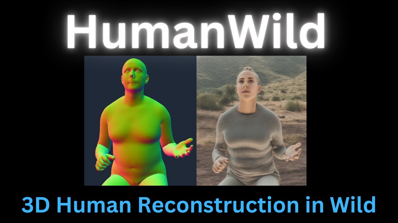 Install HumanWild Locally for 3D Human Reconstruction in Wild - YouTube