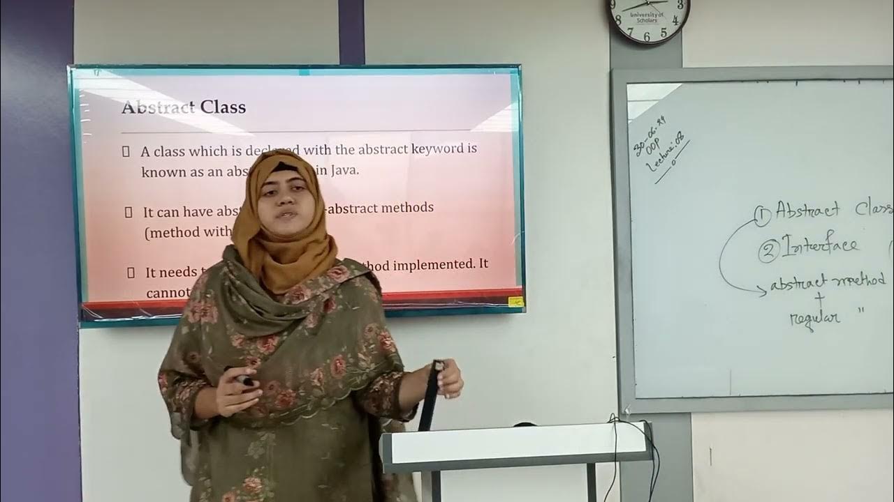 Object Oriented Programming | Lecture-8 | Sanjida Shimu | CSE | University of Scholars - YouTube