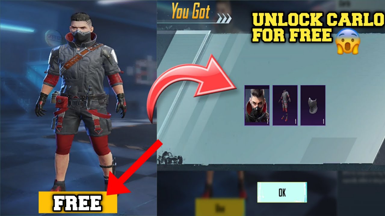 How To Unlock Carlo Character In PUBG Mobile for Free | PUBG Mobile ...
