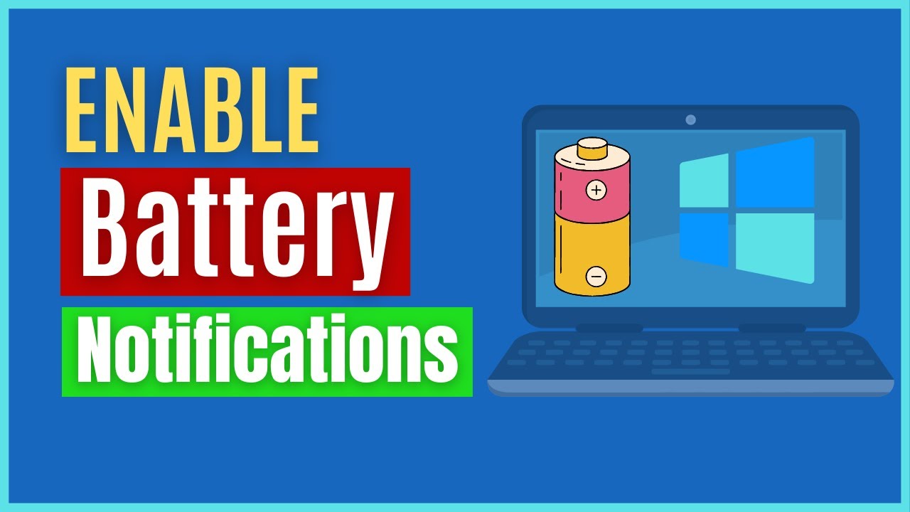 How To Set Battery Percentage Notifications In Windows 10 Battery how-to-set-battery-percentage-notifications-in-windows-10-battery