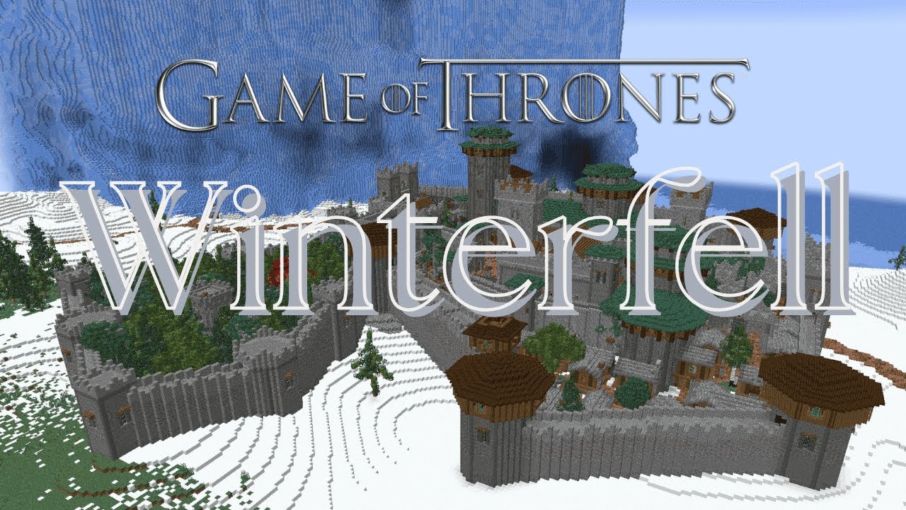 The North Remember || Winterfell recreation (Minecraft Timelapse) - YouTube