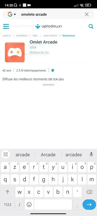 comment avoir omelet arcade sur Samsung - YouTube