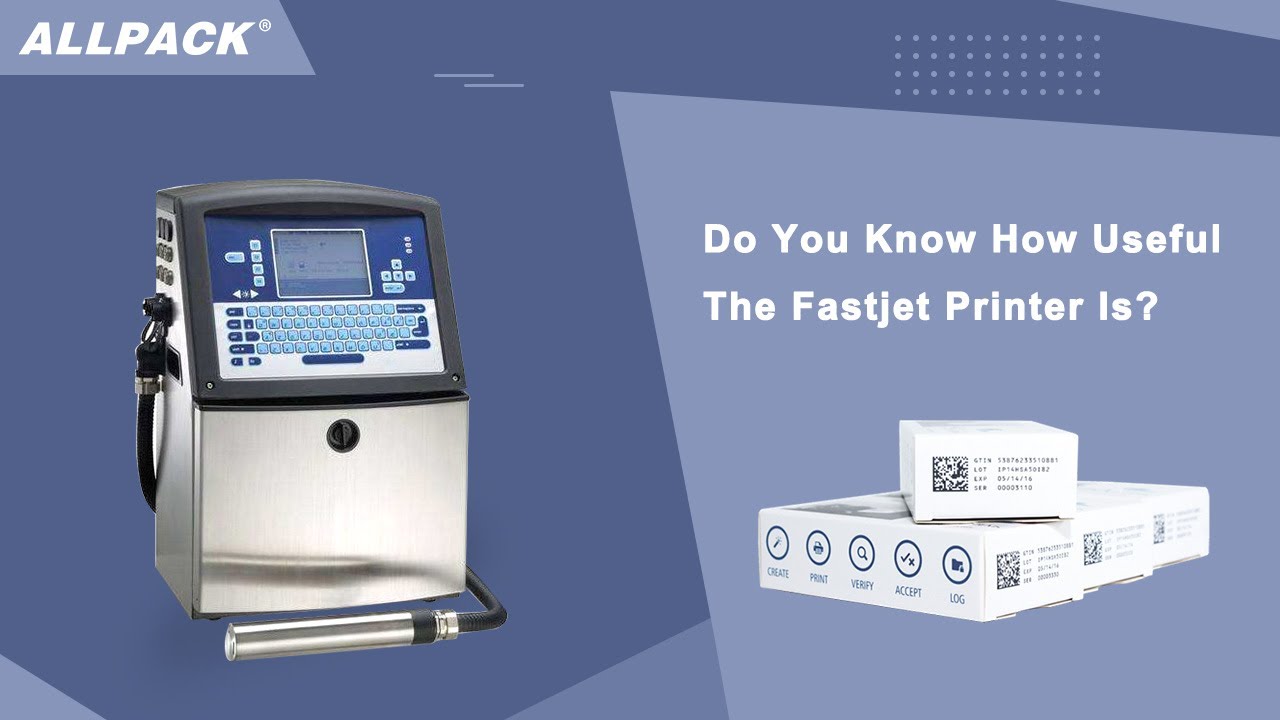 Do You Know How Useful The Fastjet Printer Is? - YouTube