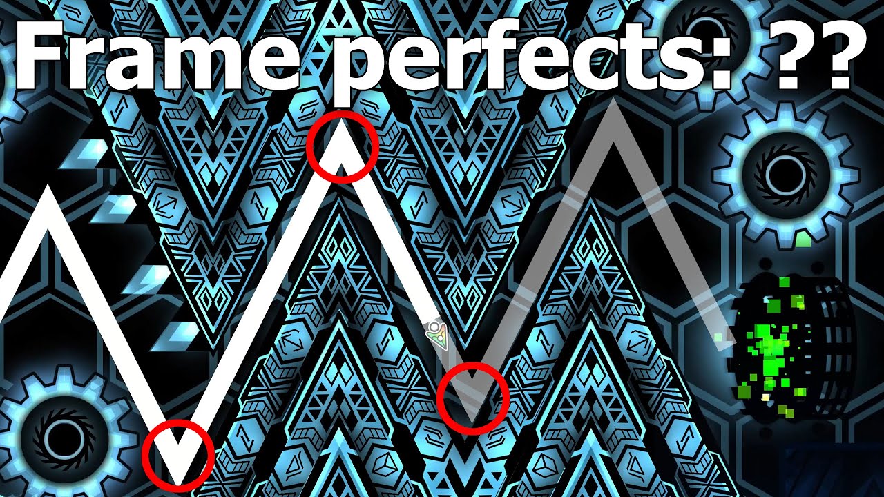 Sonic Wave Infinity with Frame Perfects counter — Geometry Dash - YouTube