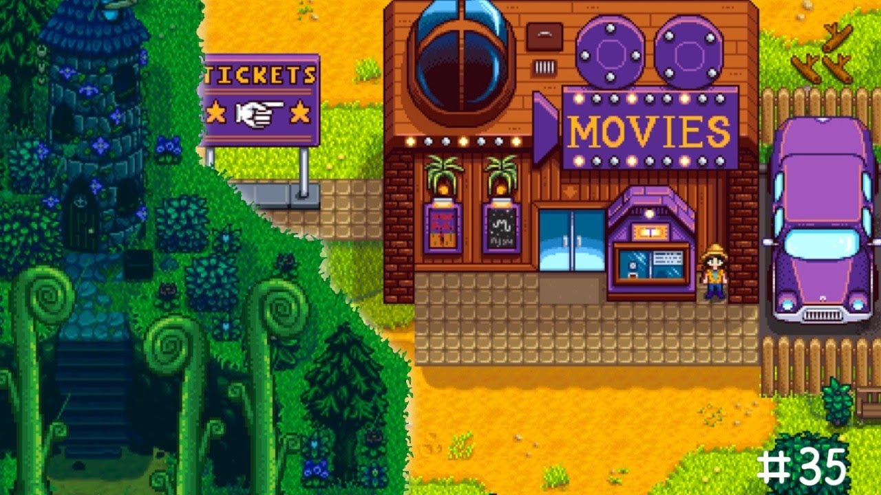 Green Rain and a Fixed Cinema! - Stardew Valley Ep 35 (No Mods) - YouTube
