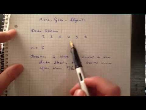 Misra Gries Algorithm - Introduction Example - YouTube
