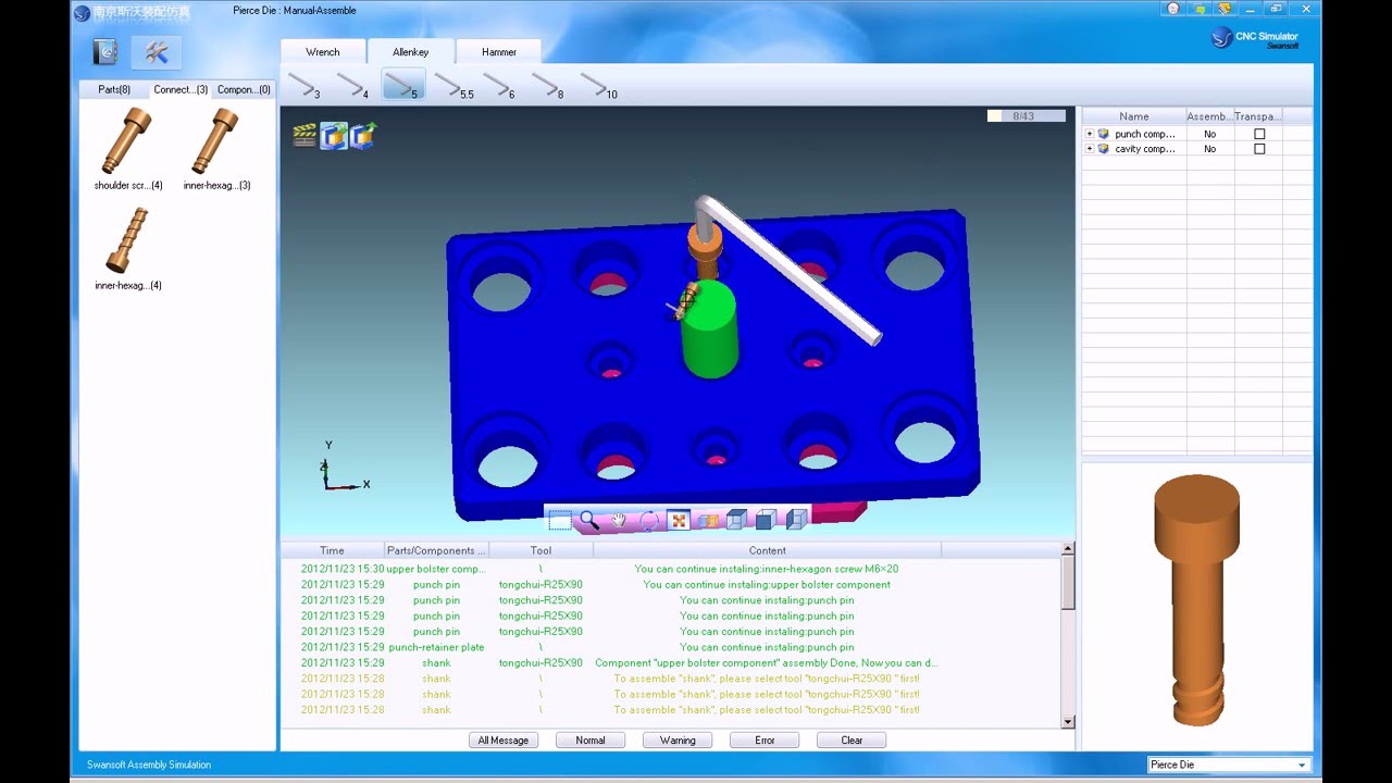 Swansoft Assembly Simulation - YouTube