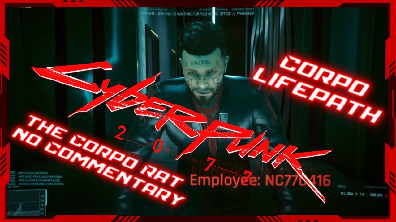 CYBERPUNK 2077 - The Corpo Rat Walkthrough - No Commentary - YouTube