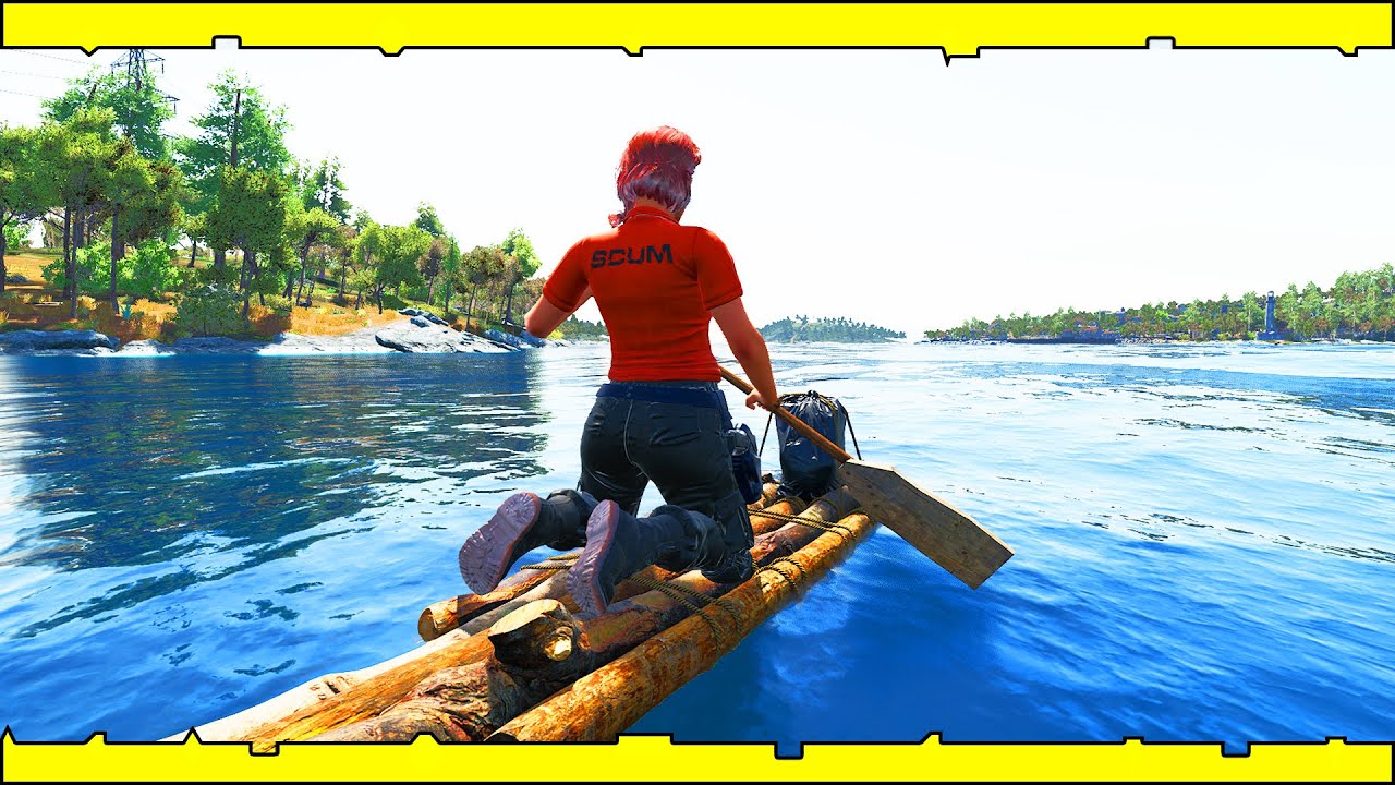 Journey To The Most REMOTE Island In The Game - SCUM Update 0.95v - YouTube