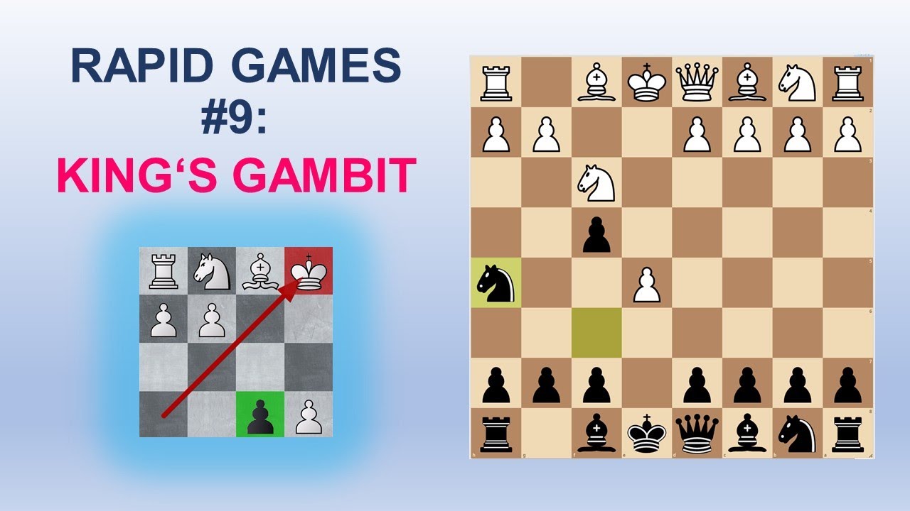 RAPID GAMES #9 - Killing the King's Gambit? - YouTube