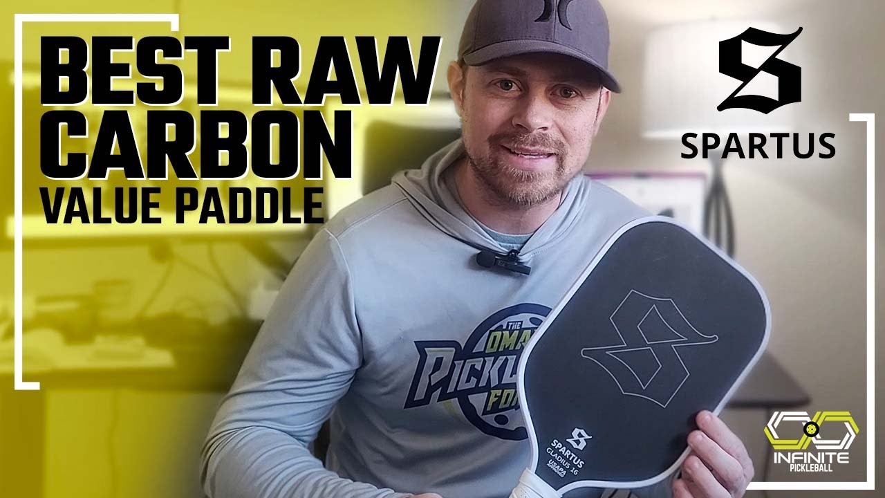 The Spartus Gladius 16mm Carbon Fiber Pickleball Paddle Review - YouTube