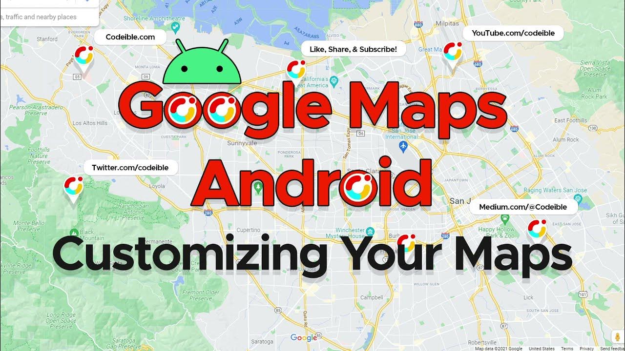 Customizing your Google Maps on Android - YouTube