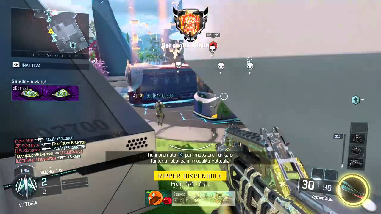 BO3 9 Man Feed. Wraith GI Ripper destruction. - YouTube