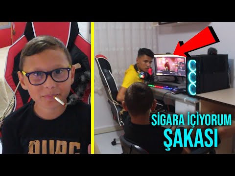 ABİME SİGARA İÇİYORUM ŞAKASI ! (ÇILDIRDI)