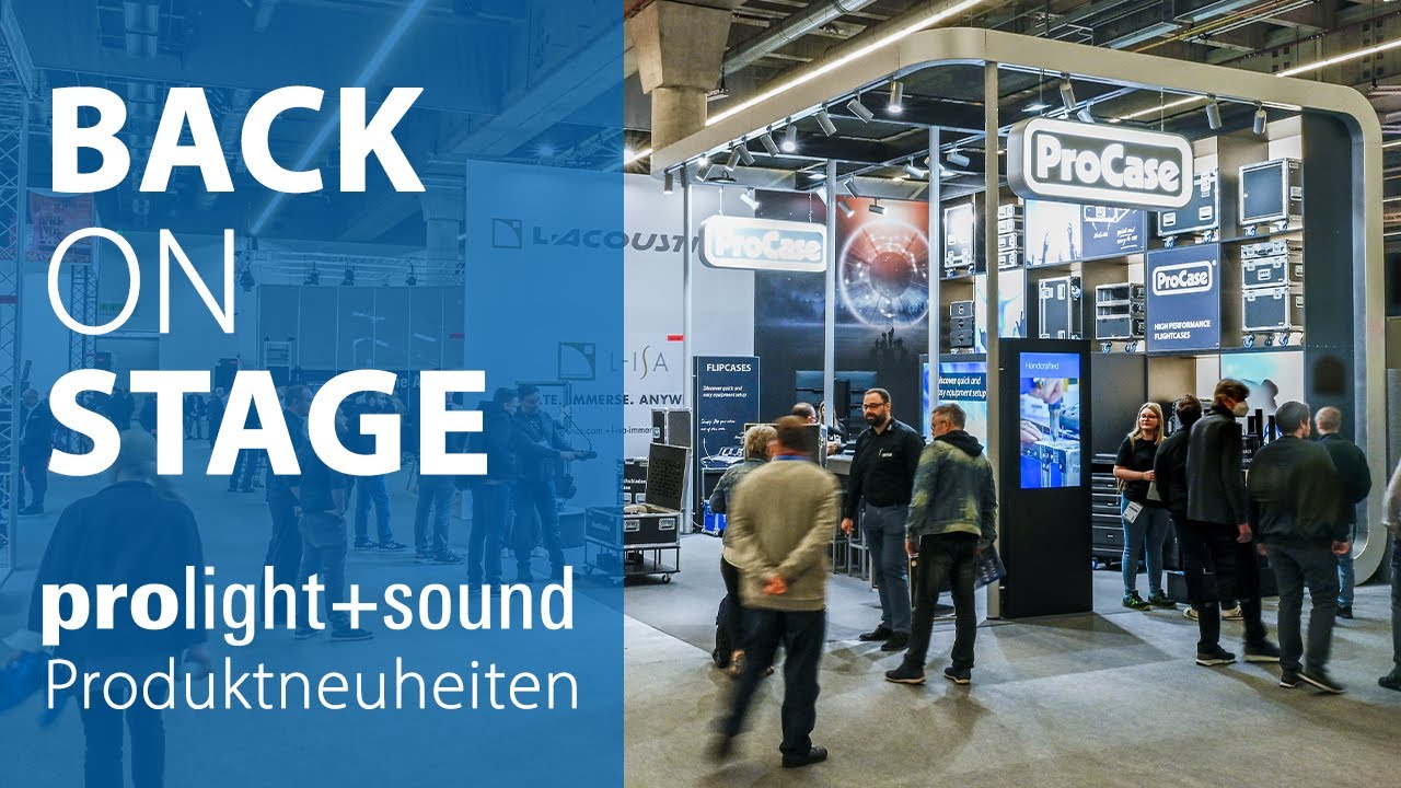 Prolight+Sound 2022 – QSD Rack 2.0 und Neuheiten – ProCase - YouTube