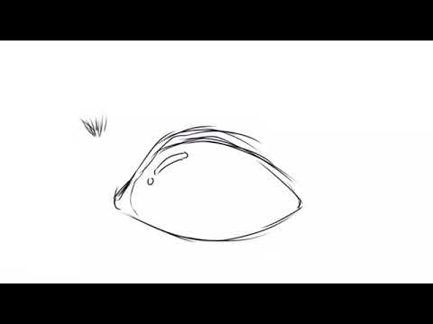 Drawing demon eyes | Timelapse - YouTube