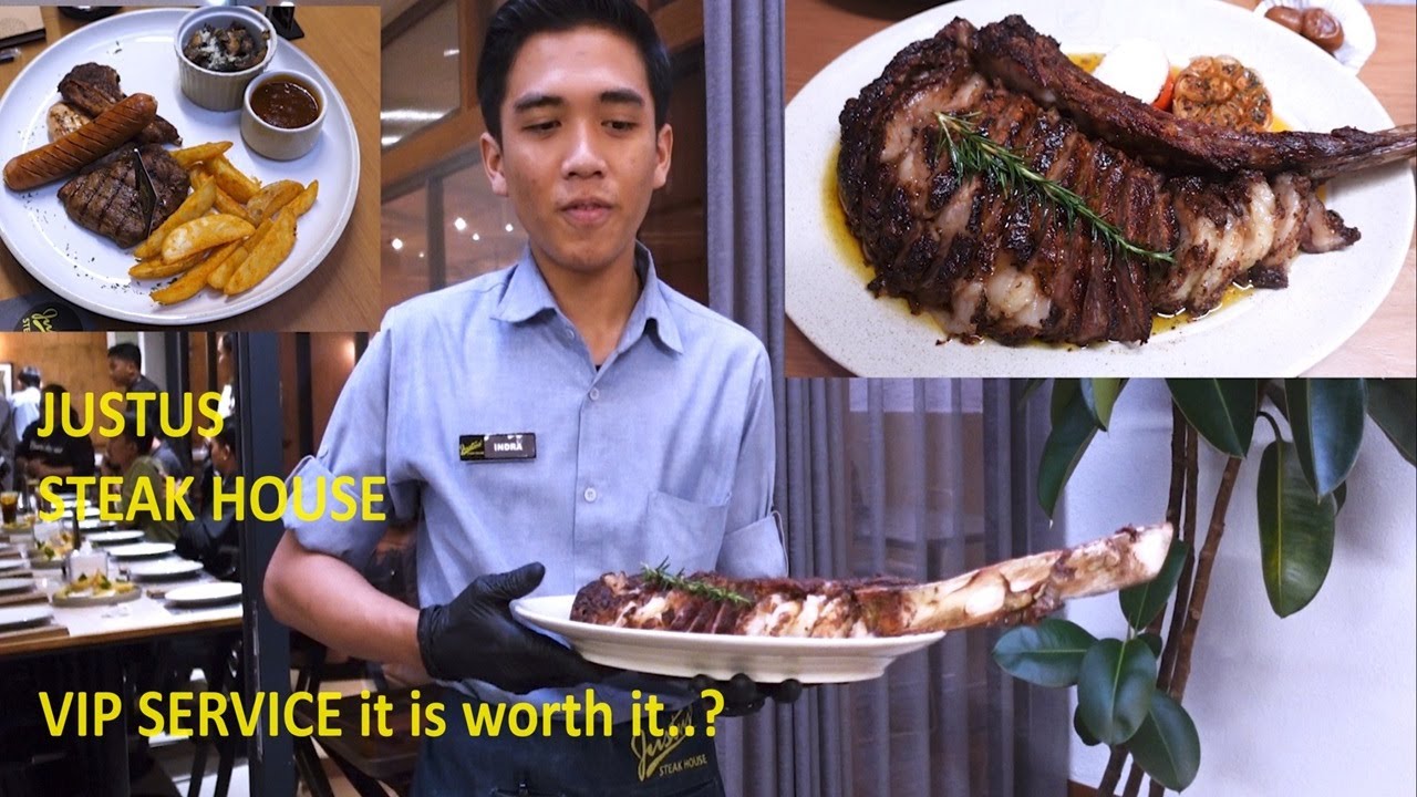 Makan Steak Tomahawk 2 jutaan di Justus Steak House VIP Class apakah ...