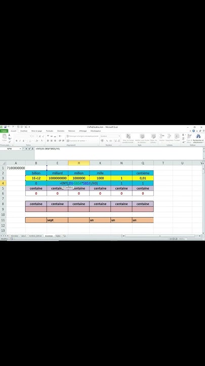 Chiffre En Lettres21 Excel Foryou Vba For Recherche Si Excelvba Foreach Algerie Youtube