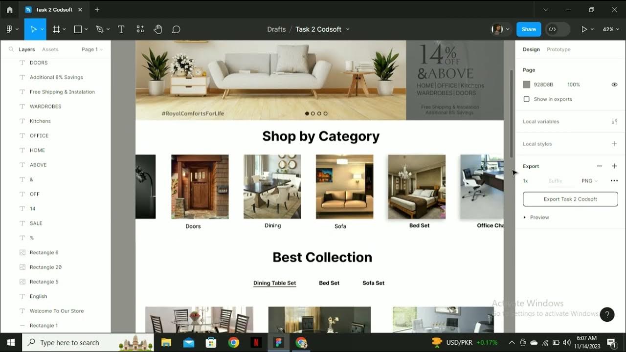 UIUX Design Task 1 CODSOFT Internship - YouTube