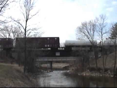 CN 5361 WC 3007 4-11-06 Suamico, WI - YouTube