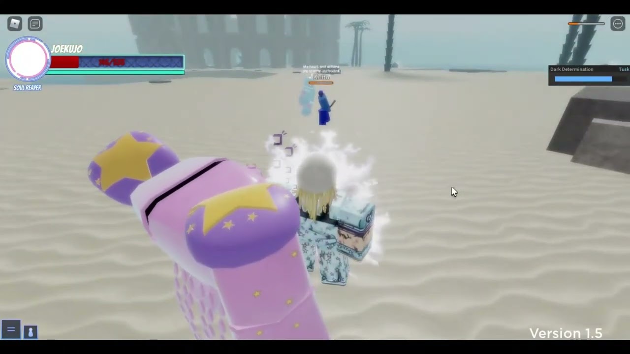 [AUT] Johhny Joestar VS Funny Valentine but on Roblox - YouTube