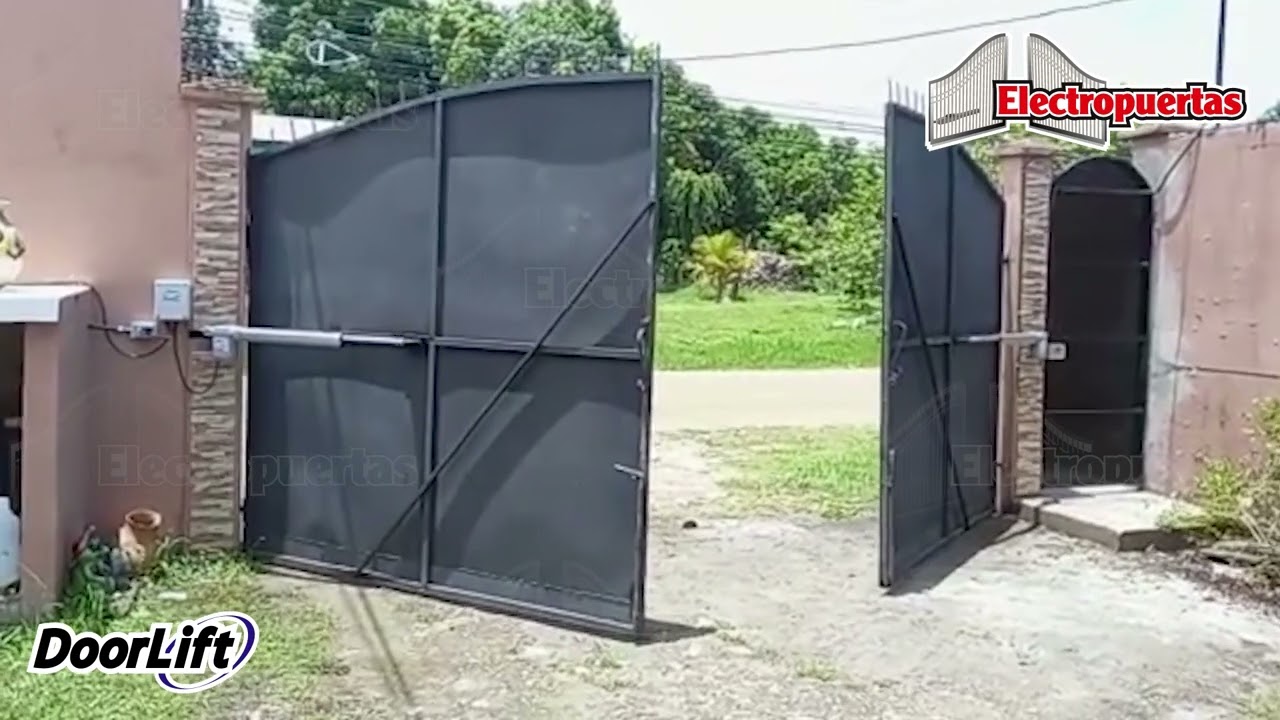 MOTORES PARA PORTONES ABATIBLES | ELECTROPUERTAS - YouTube
