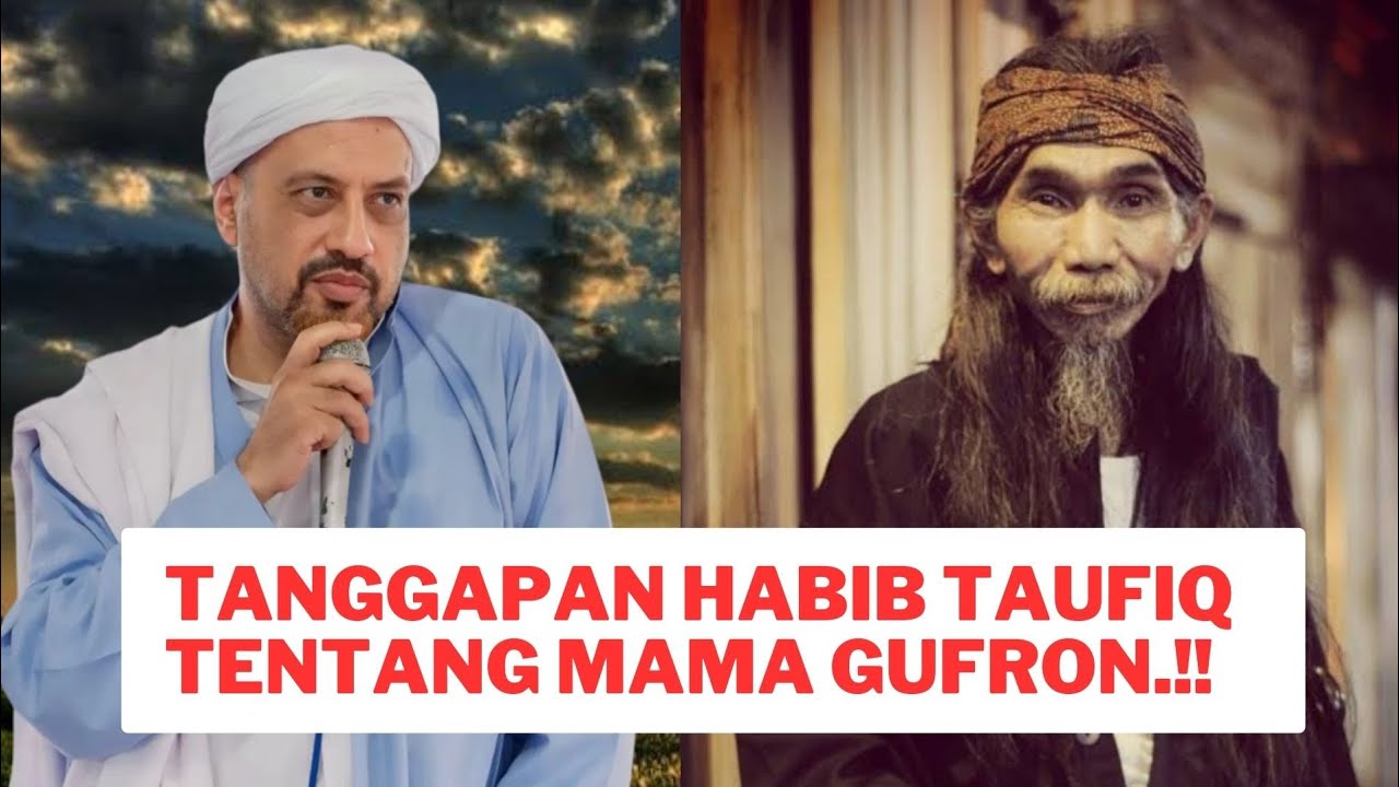 HABIB TAUFIQ ASSEGAF || HABIB TAUFIQ MENANGGAPI WALINYA MAMA GUFRON..⁉️ ...