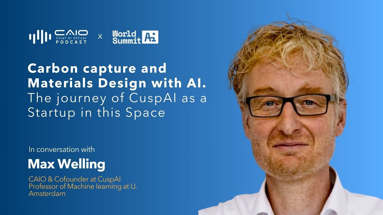 Carbon capture and Materials Design with AI: The journey of CuspAI as a ...