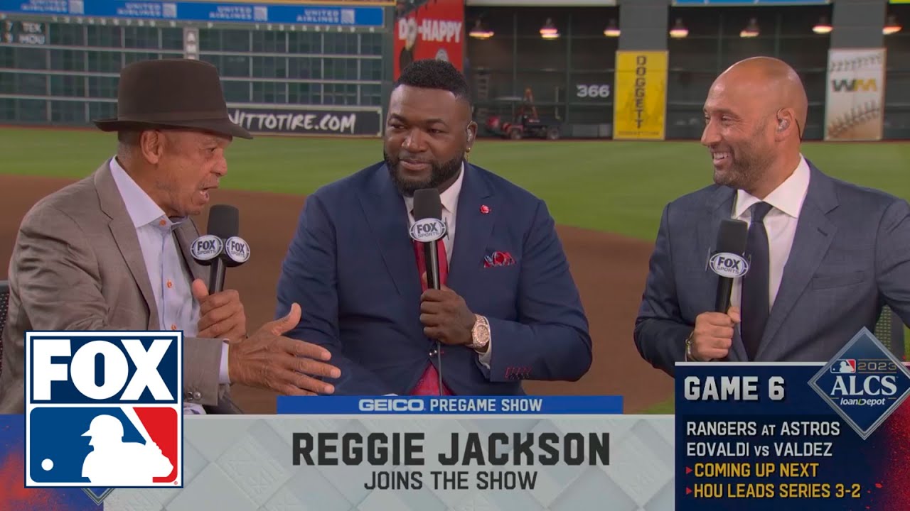 Reggie Jackson joins Derek Jeter and the 'MLB on FOX' crew to discuss ...