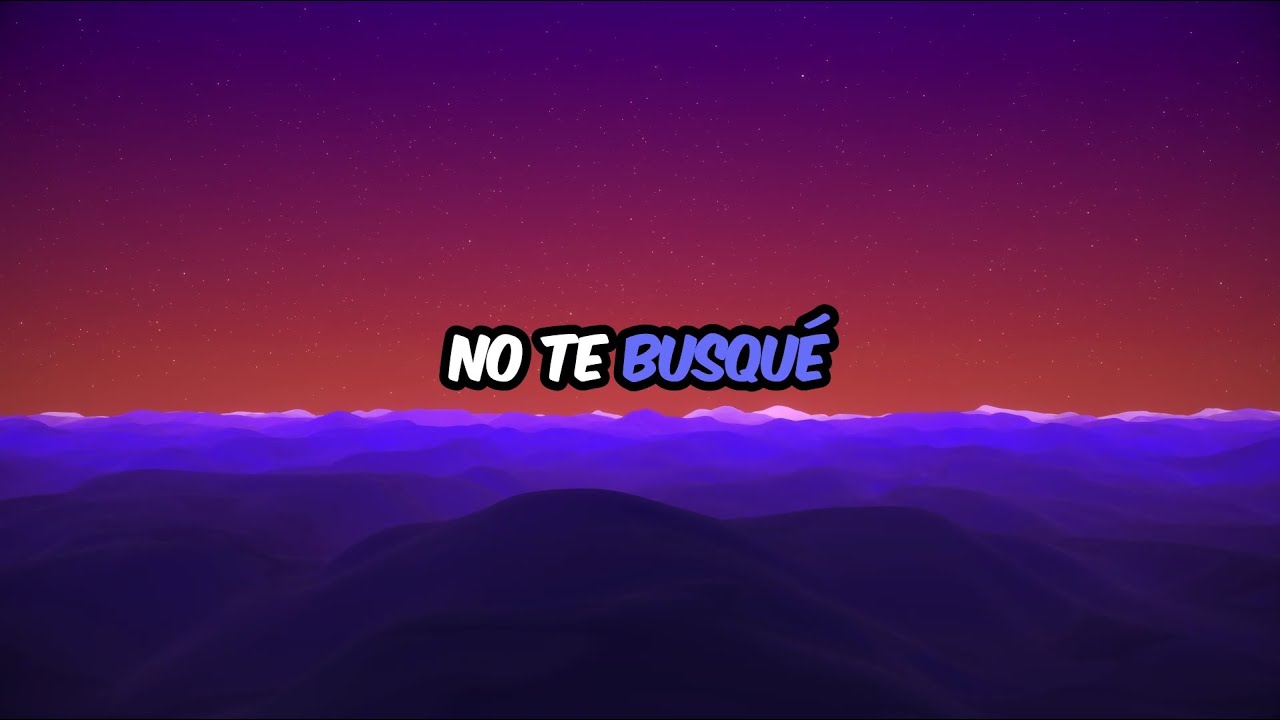 No te busque (Lyrics) - Lian KLZ ft. DreMRI - YouTube