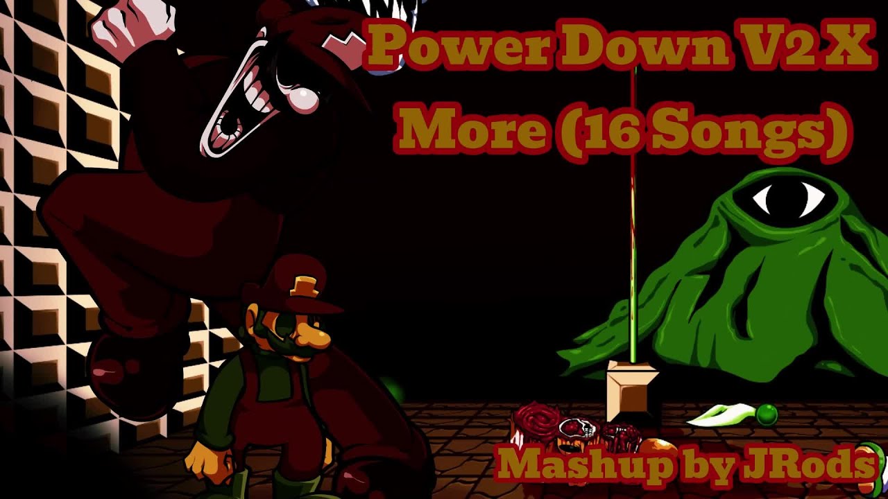 [FNF Mashup] Power Down V2 X More | 16 Songs - YouTube