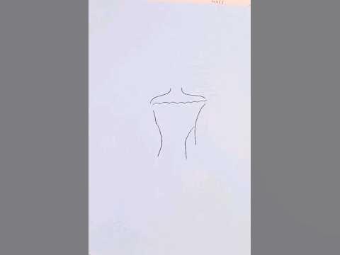 How to draw sabrina dress chest 😍 step by step كيفية رسم صدر فستان ...