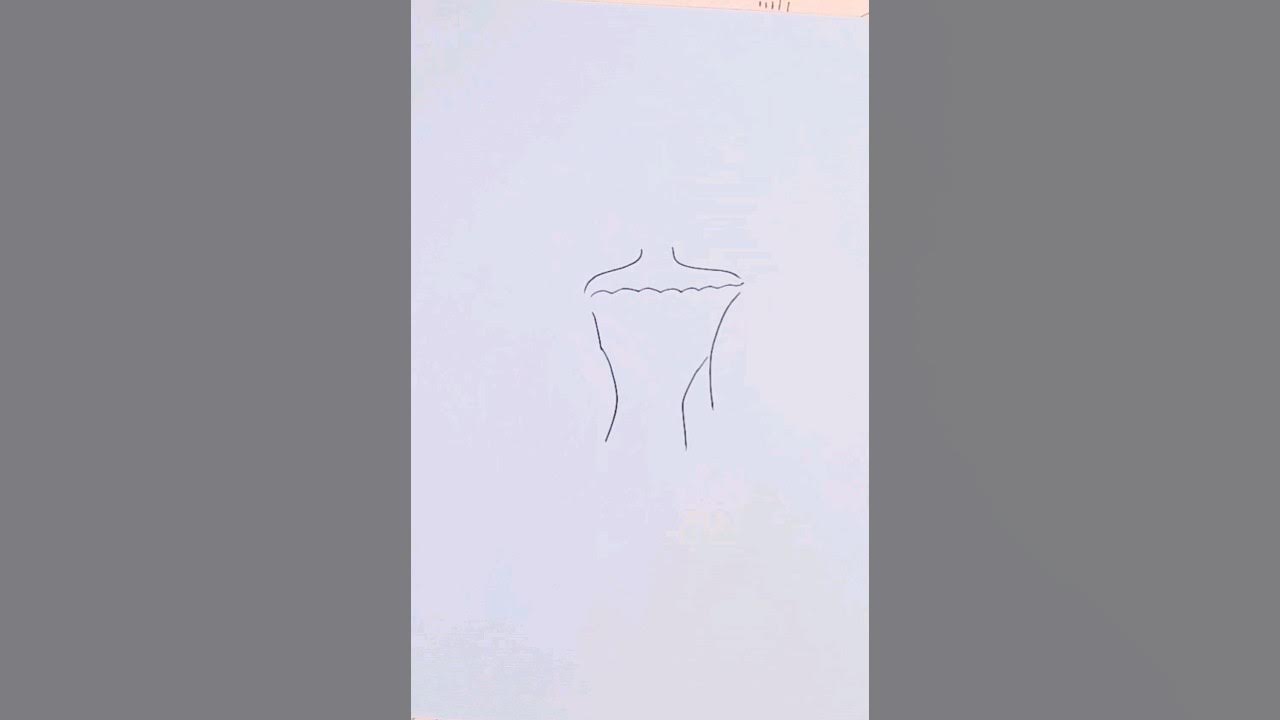 How to draw sabrina dress chest 😍 step by step كيفية رسم صدر فستان ...