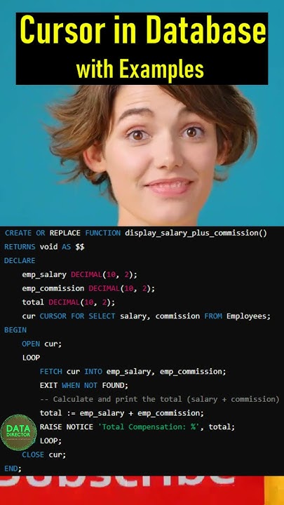 Database Cursors with Examples in Hindi | #sqlinterview #shorts #sql #database #mysql #oracle ...