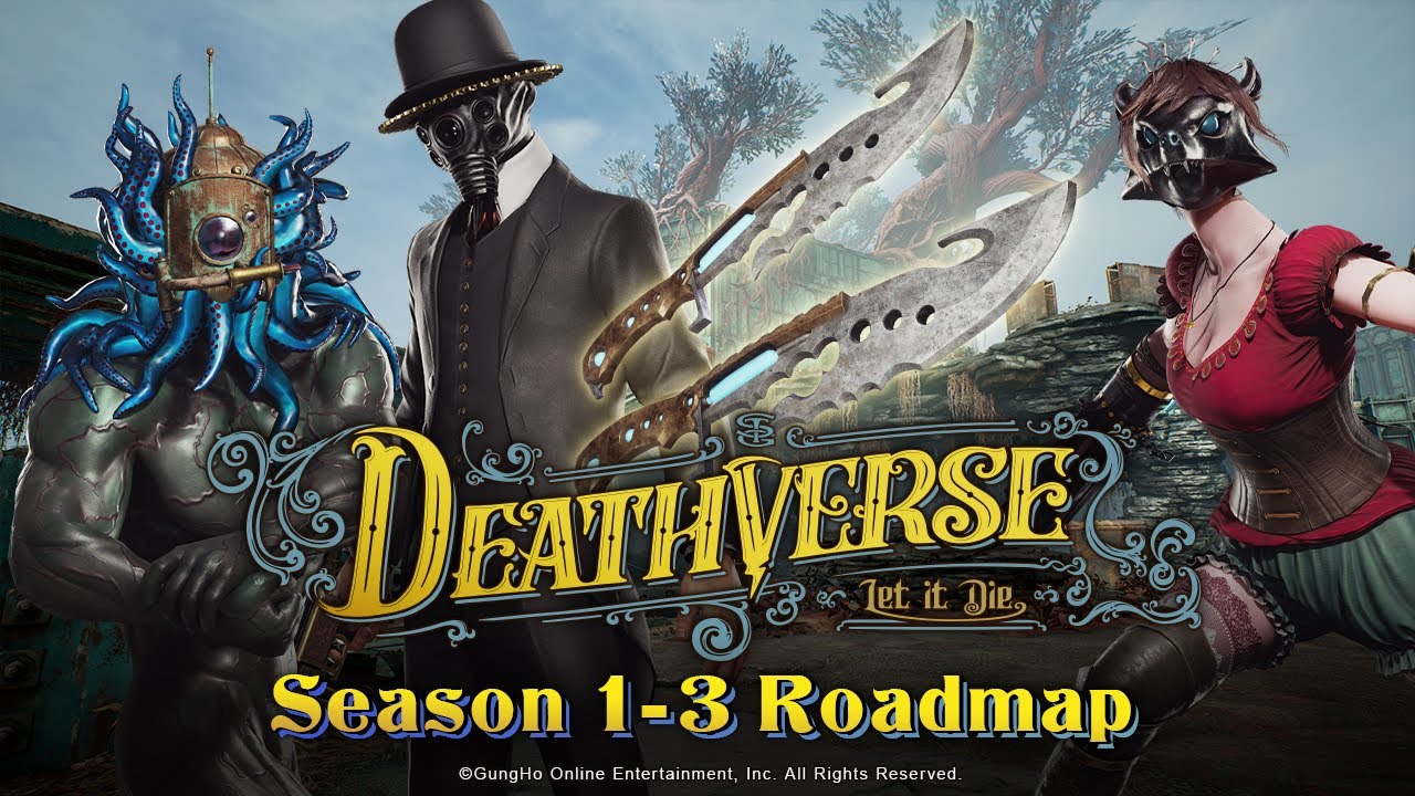 DEATHVERSE: LET IT DIE Season 1-3 Roadmap - YouTube