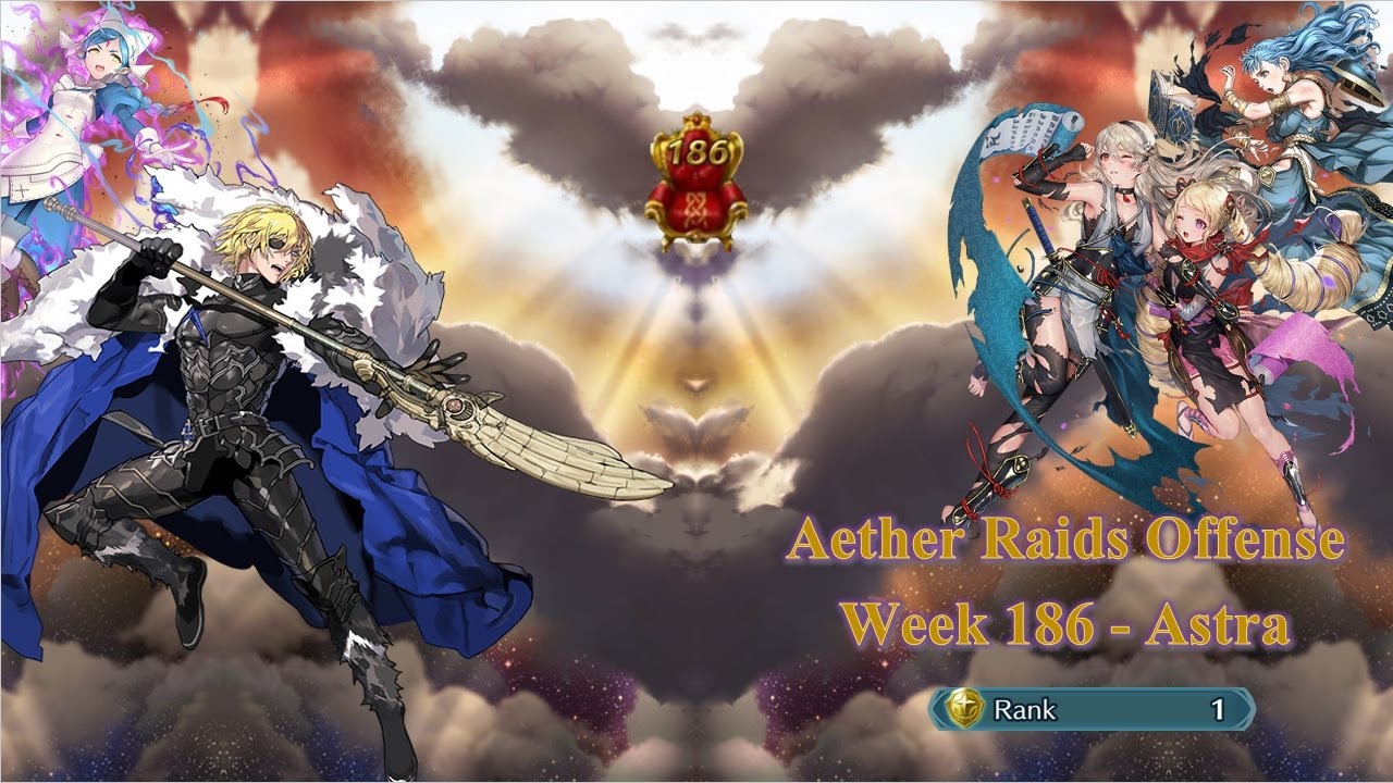 [FEH] Aether Raids Offense Week 186 - YouTube