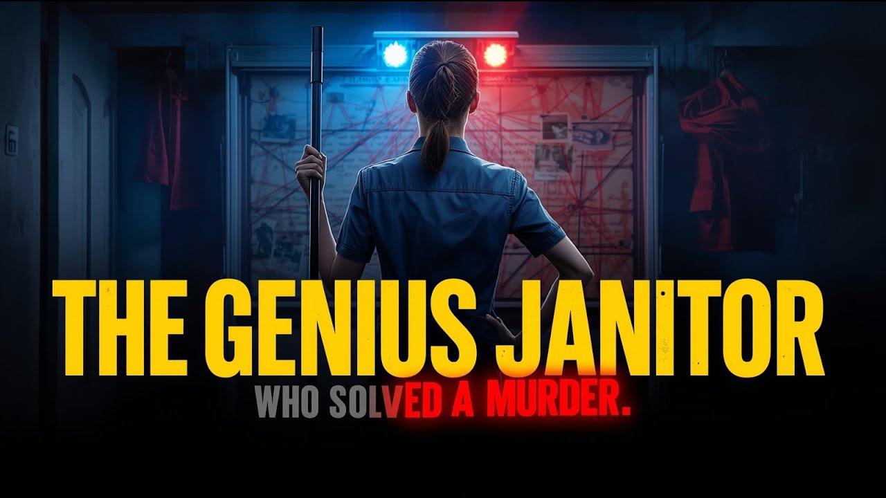 She Was Just a Janitor... Until She Solved a Murder Better Than the ...