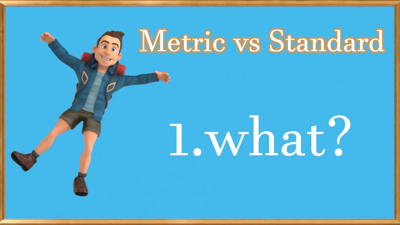 Metric System vs Standard system measuring heights - YouTube