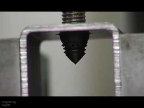Friction drilling,Flow drilling or Form drilling - YouTube