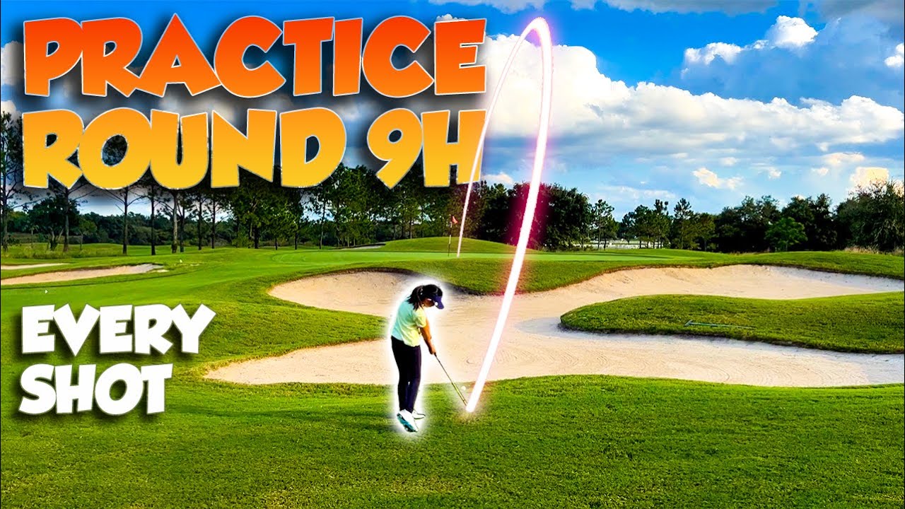 20221102 Sae 10 Golf Lesson Practice Round 9 Holes 55 - YouTube